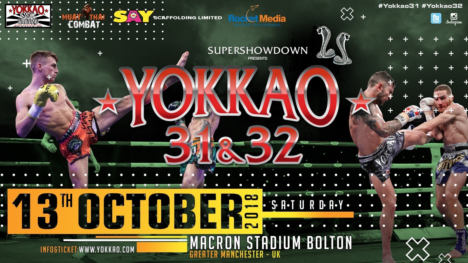 YOKKAO 31 - 32 Will Be Headlined By Haggerty and Harrison! | YOKKAO TH