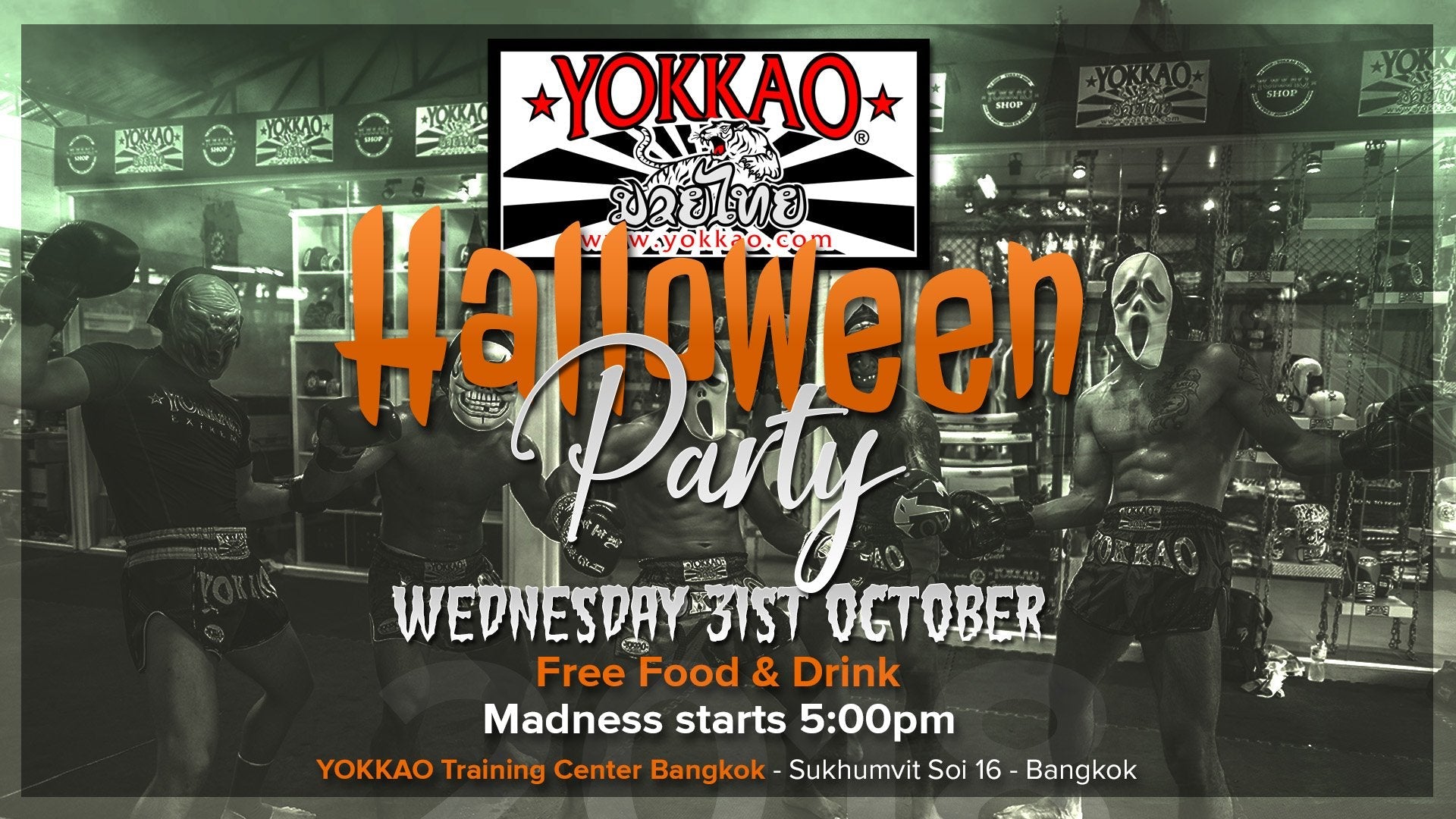 YOKKAO Holds First-Ever Halloween Party | YOKKAO TH