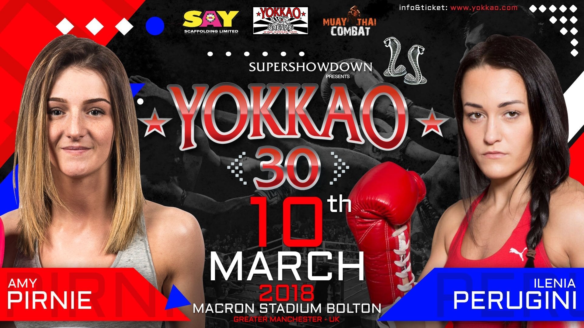 YOKKAO 30: Amy Pirnie vs Ilenia Perugini! | YOKKAO TH